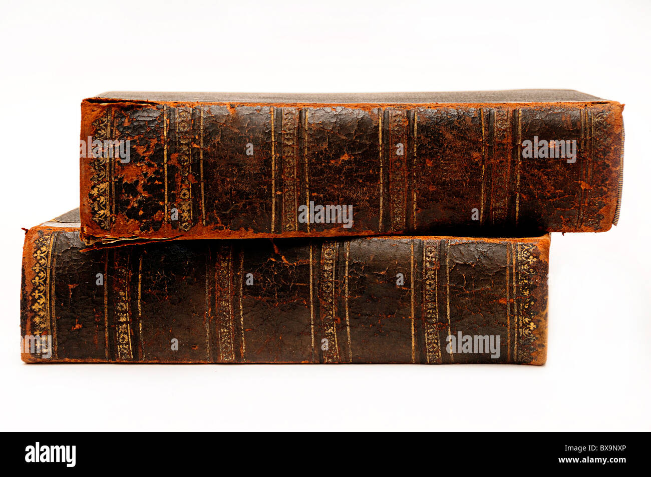 two old books Stock Photo - Alamy