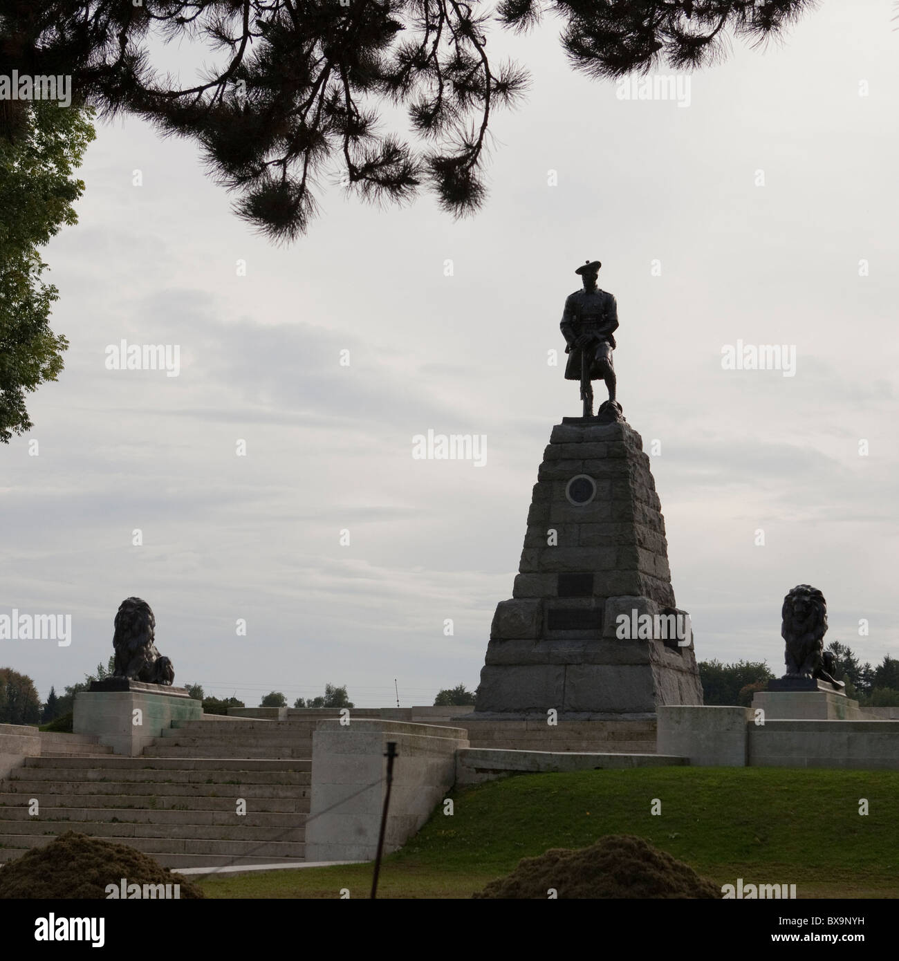 The 51st Division memorial Stock Photo - Alamy