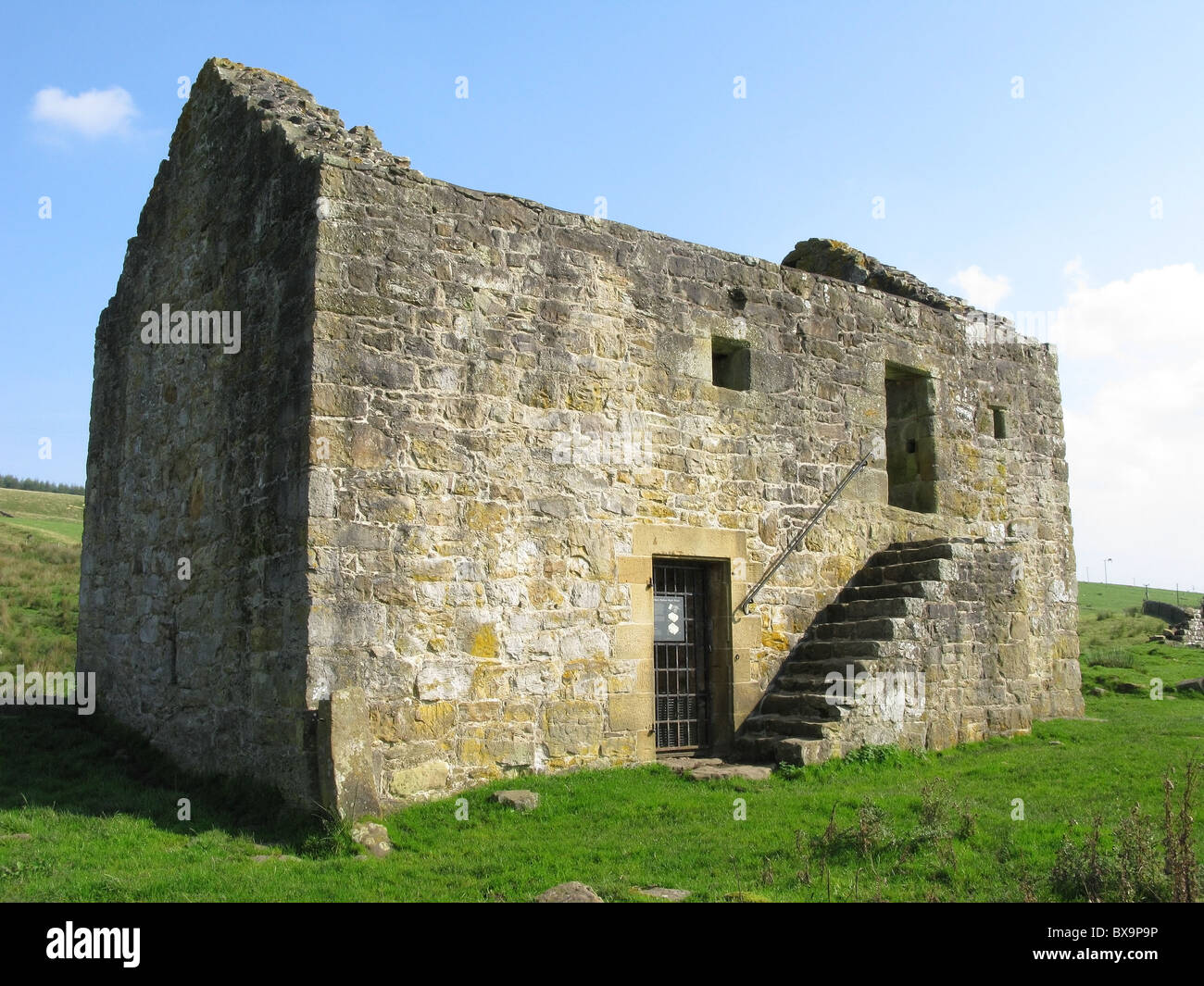 Black Middens Bastle House, Tarset valley, Northumberland, England, UK ...