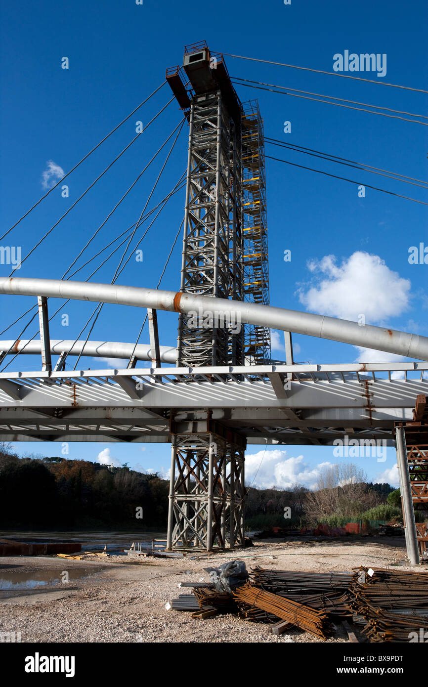 "Ponte della musica" Modern bridge building architecture construction ...
