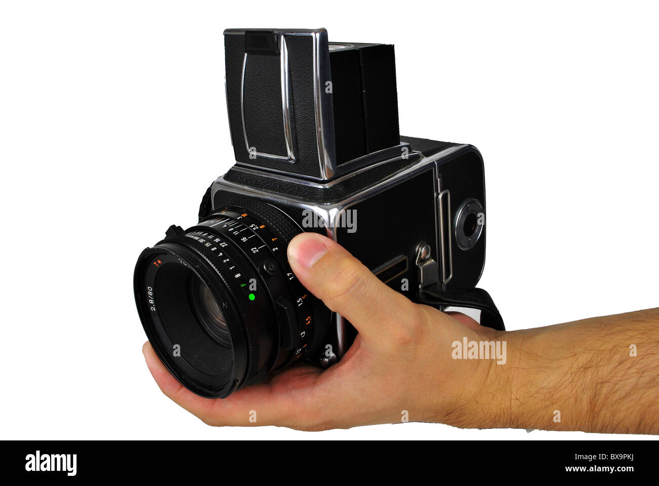 6X6 format camera with lens Stock Photo - Alamy