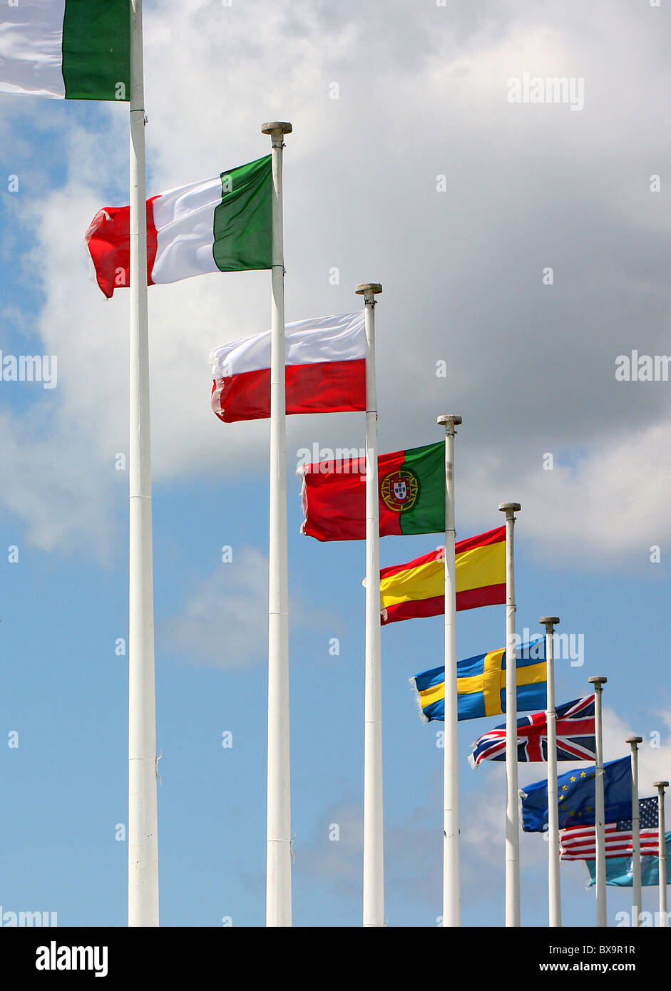All inclusive flags hi-res stock photography and images - Alamy