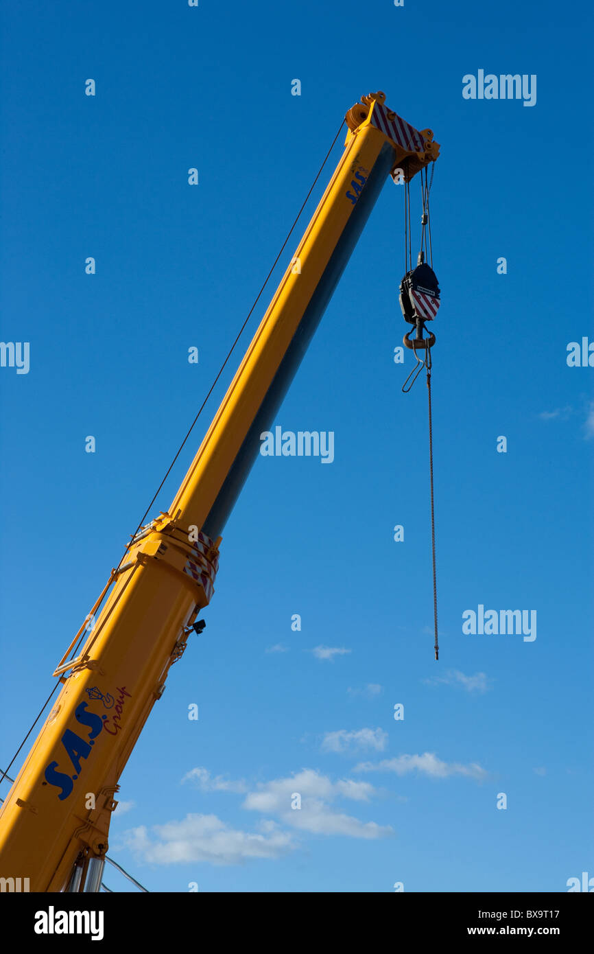Huge construction crane hi-res stock photography and images - Alamy