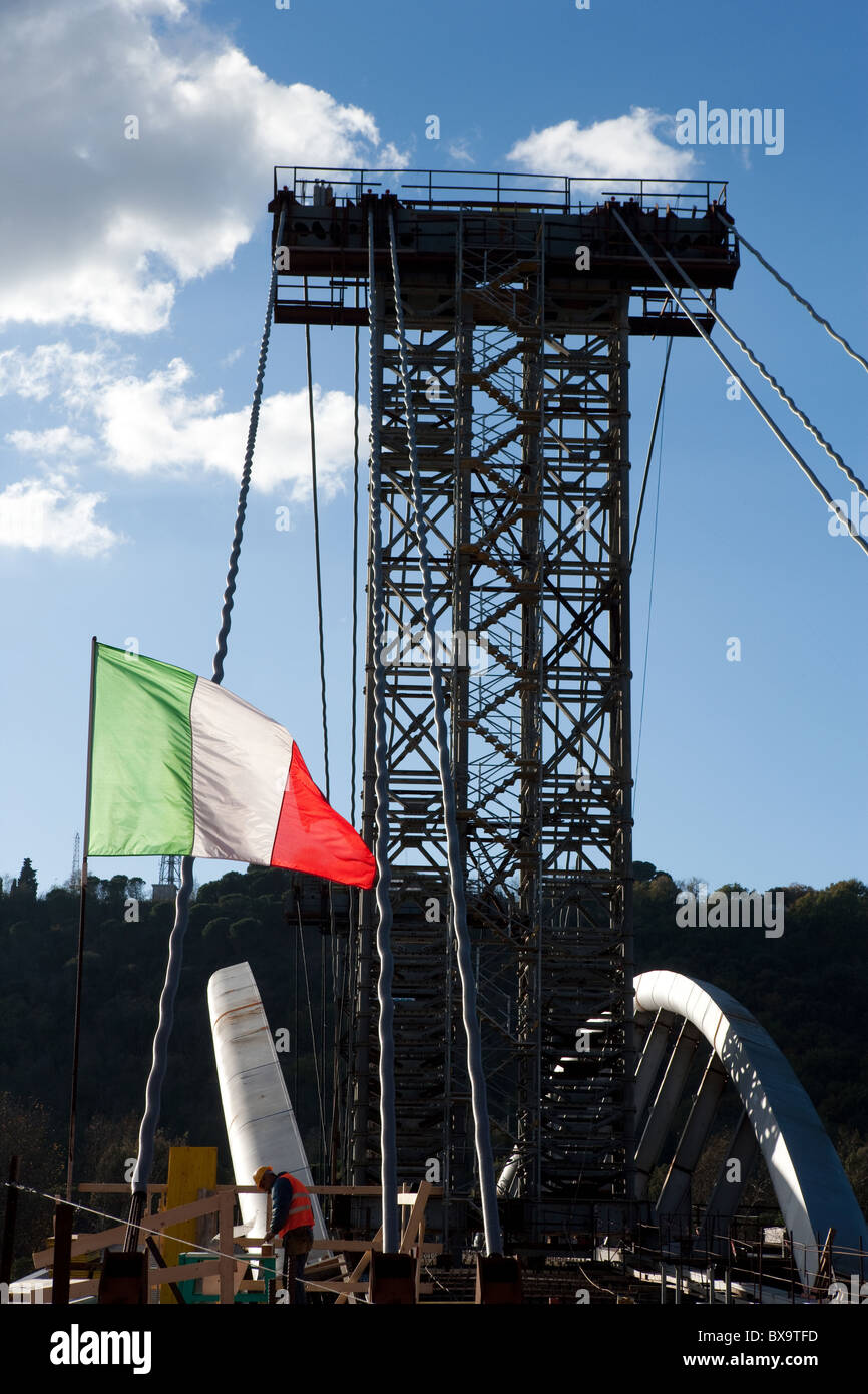 "Ponte della musica" Modern bridge building architecture construction ...