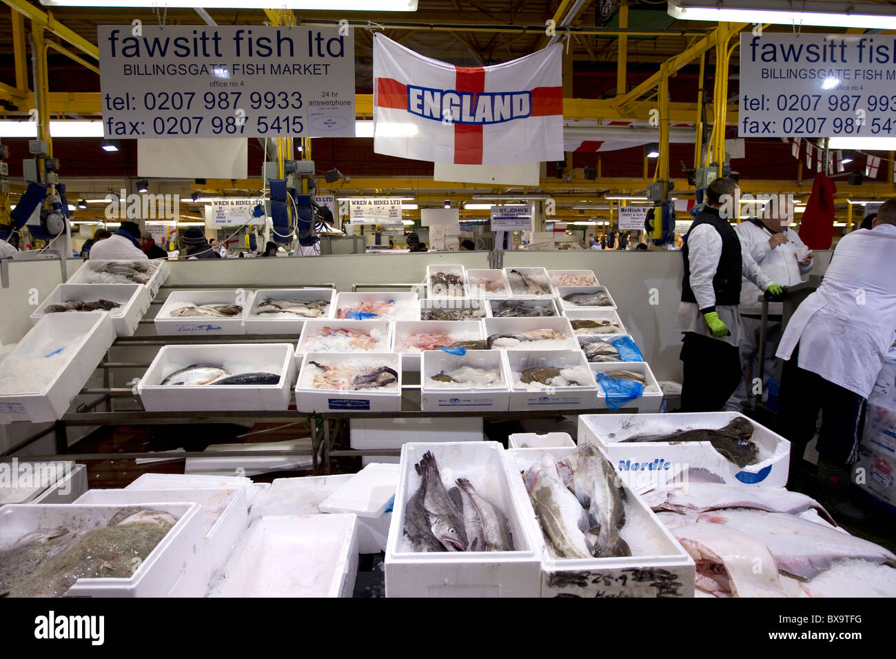 Billingsgate fish market london hi-res stock photography and images - Alamy