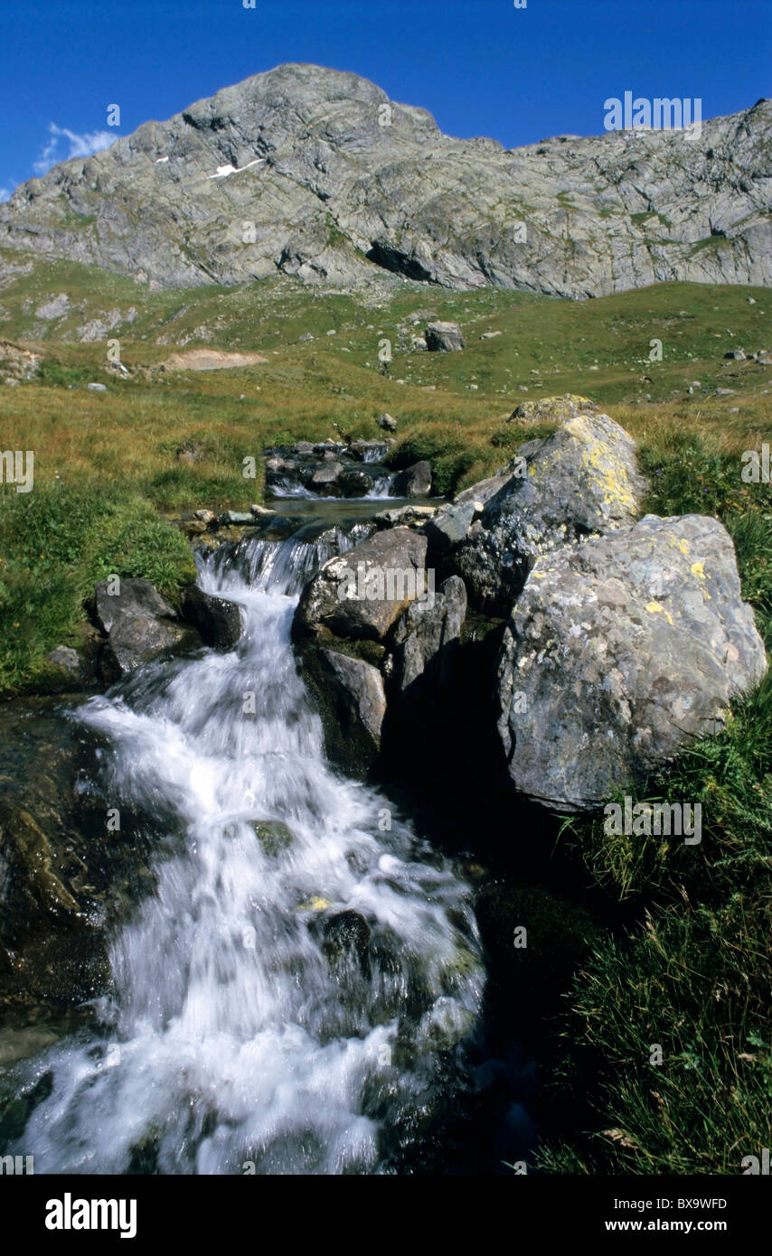 Mountain on small rocks in hi-res stock photography and images - Alamy