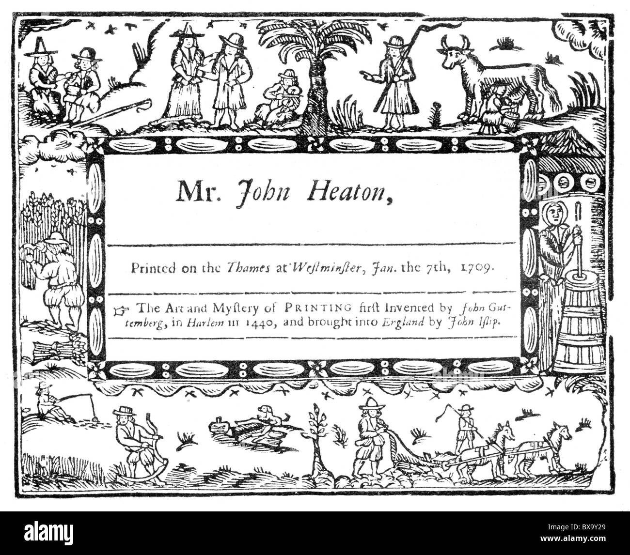 Advertisement of john heaton hi-res stock photography and images - Alamy