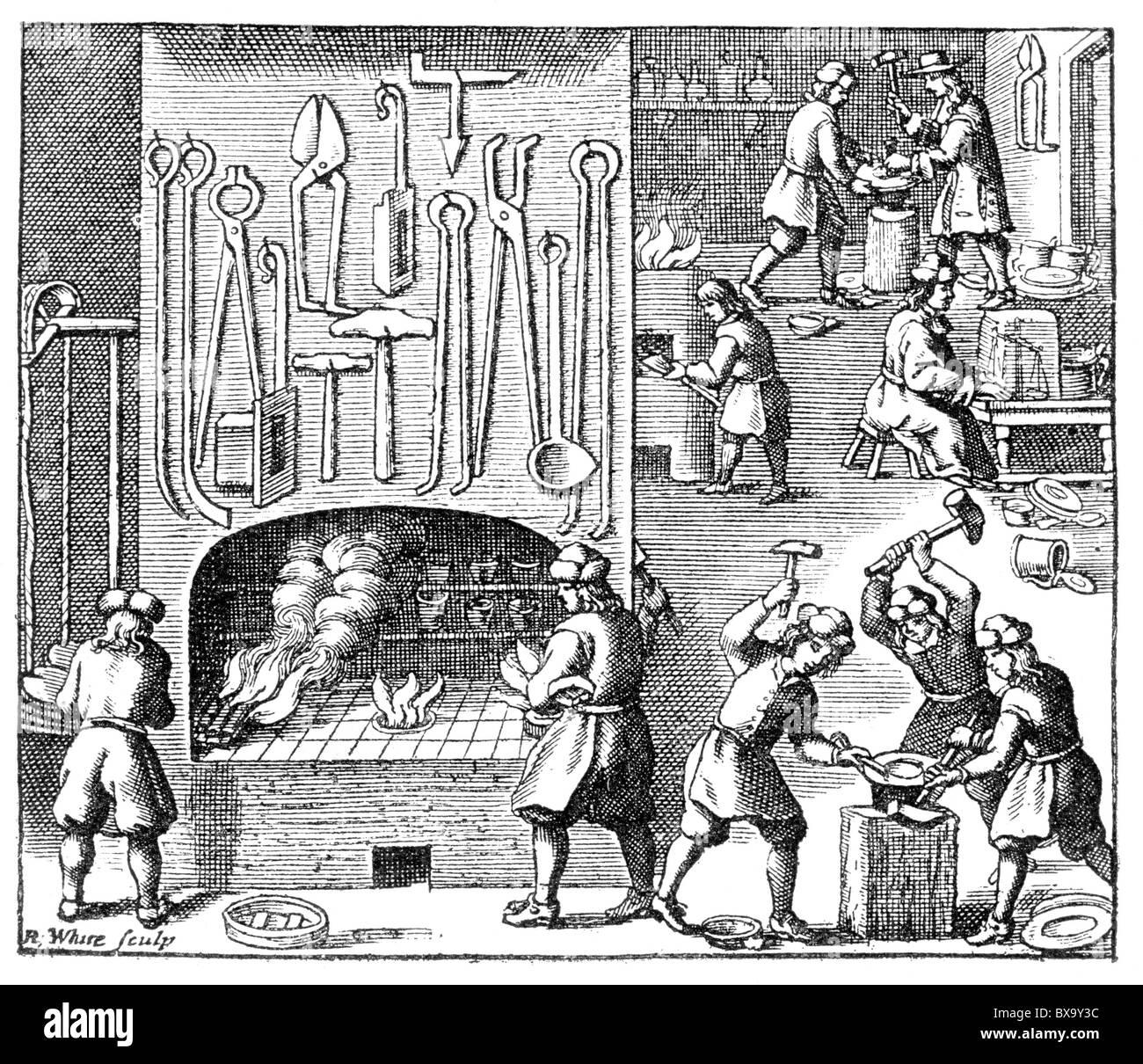 Silversmith 1700 hi-res stock photography and images - Alamy