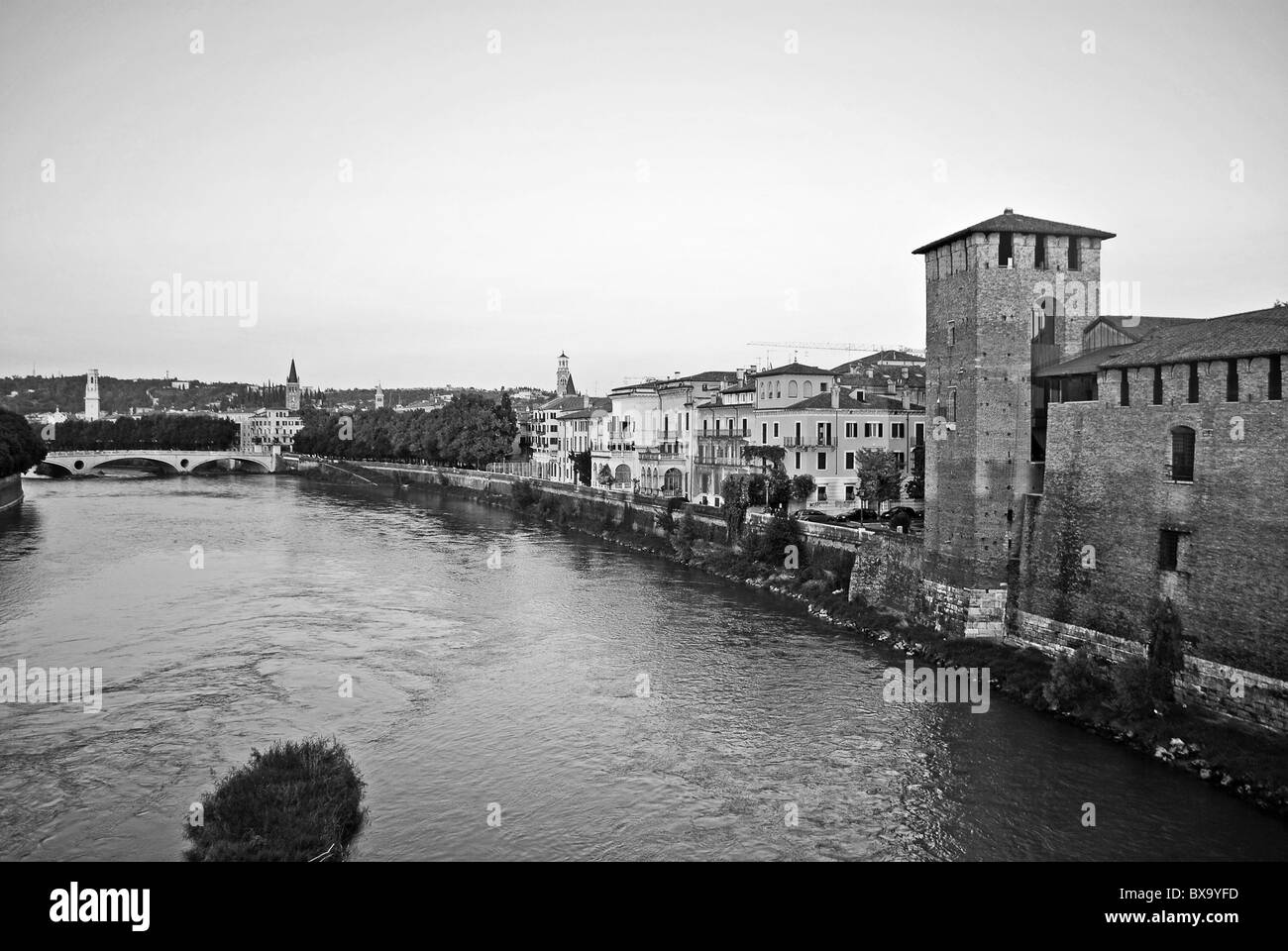 historic buildings in the city center of Verona Stock Photo - Alamy