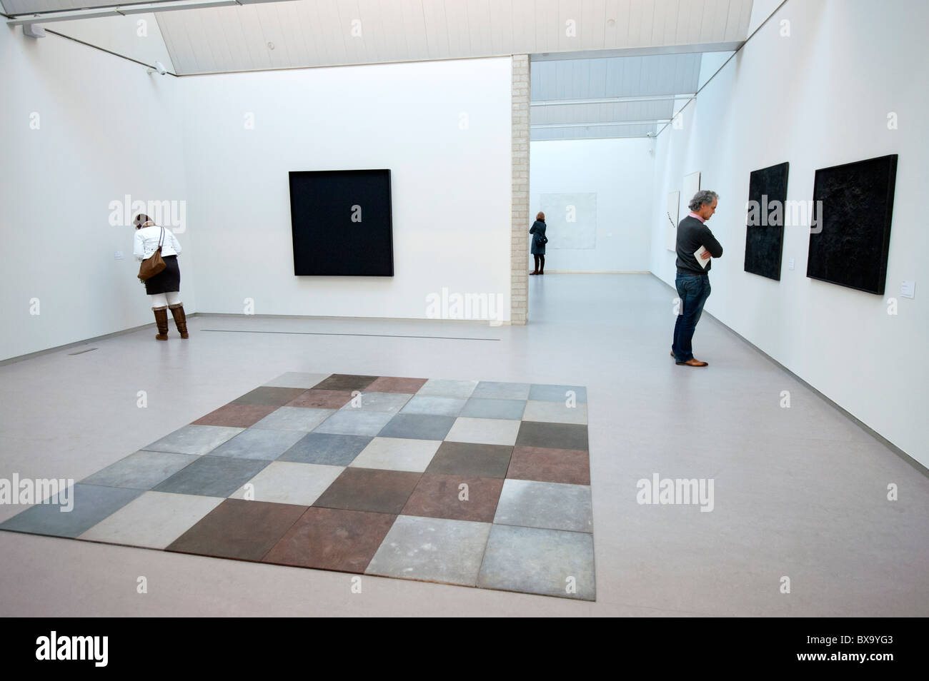 Modern art at the Kroller-Muller Museum in The Netherlands Stock Photo ...