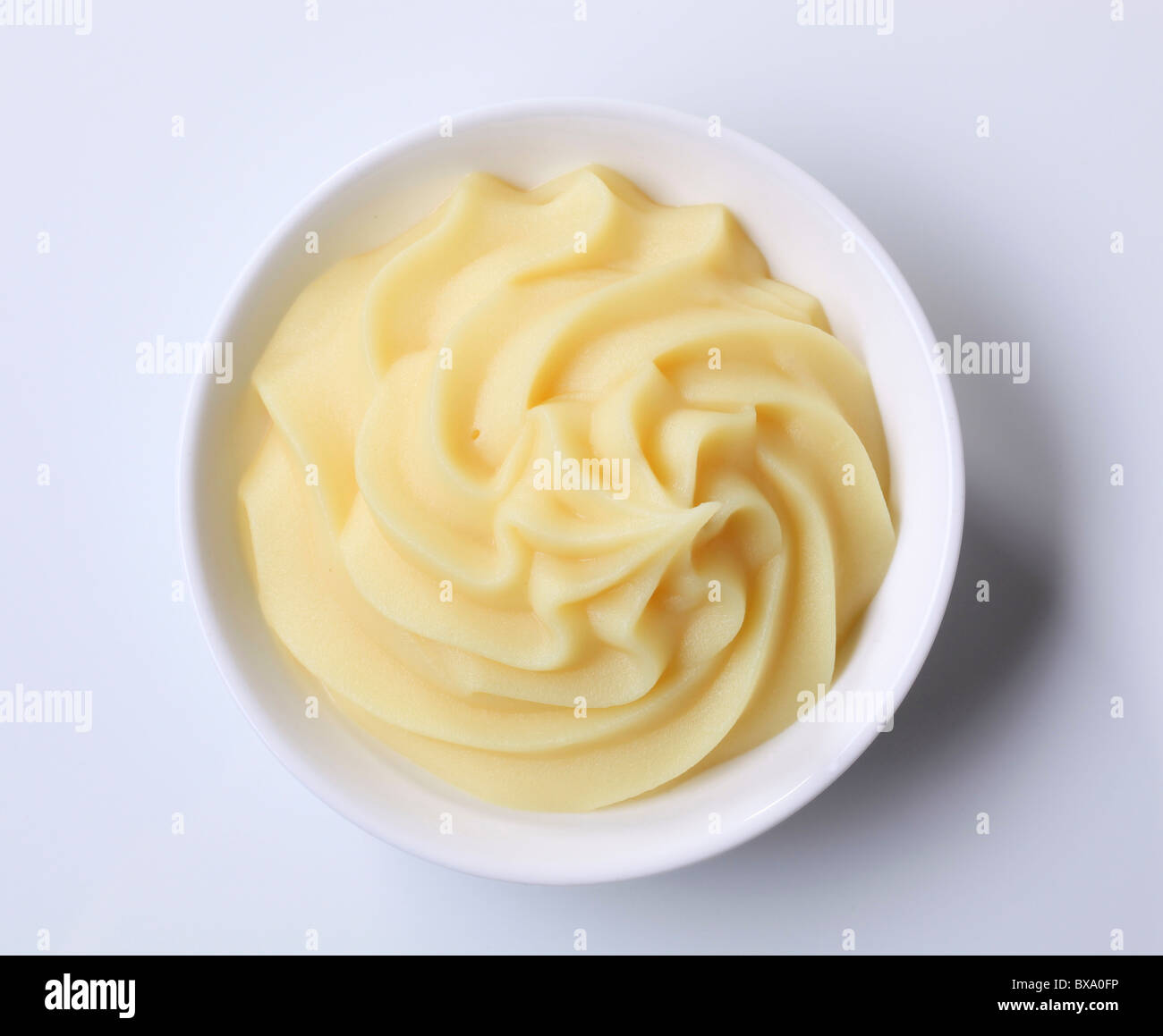 Plate of mashed potato Stock Photo - Alamy
