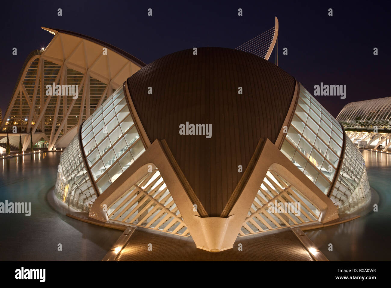L'Hemisferic, City of Arts and Sciences, Valencia, Spain Stock Photo ...