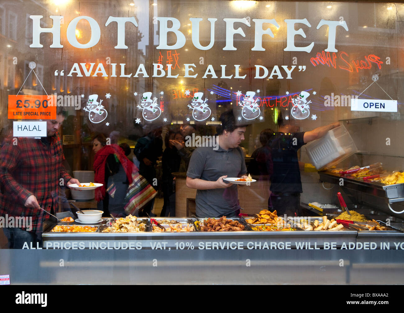 China restaurant customers hi-res stock photography and images - Alamy