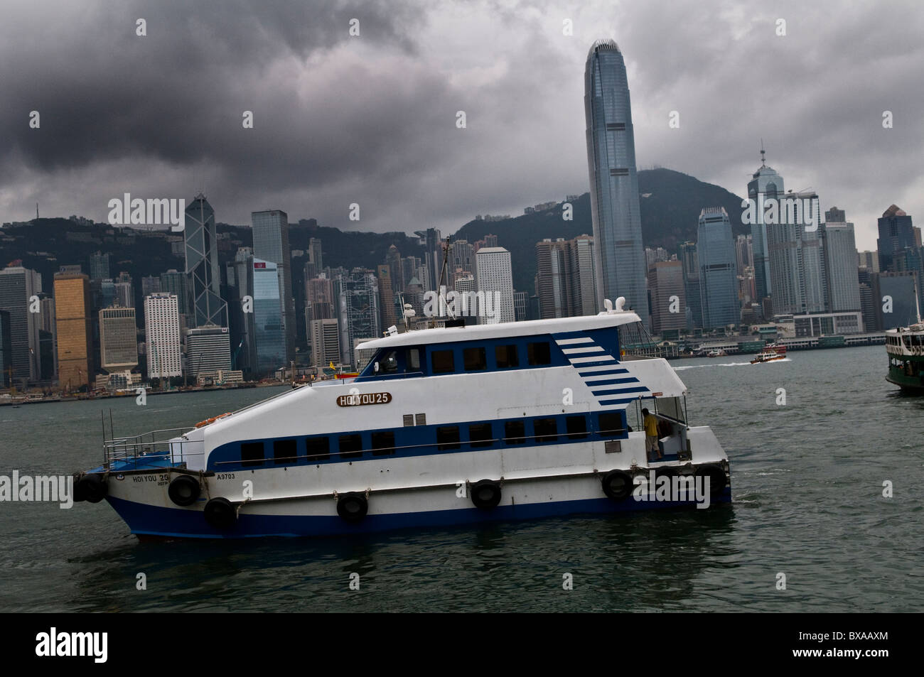 A fast ferry in Hong Kong Stock Photo - Alamy
