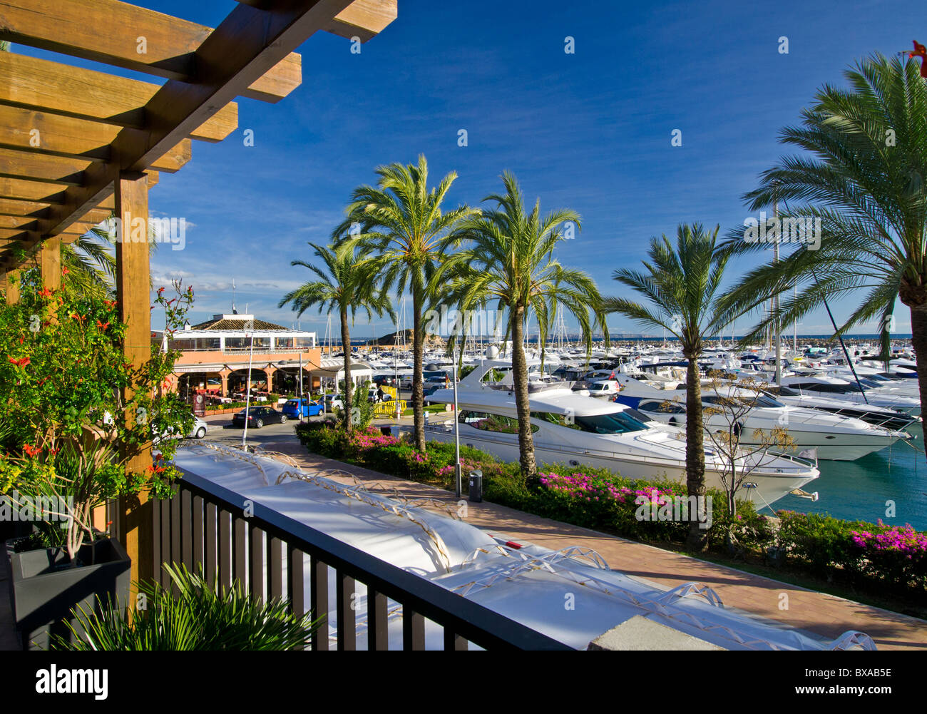 PUERTO PORTALS Luxury motor yachts moored at Puerto Portals marina ...