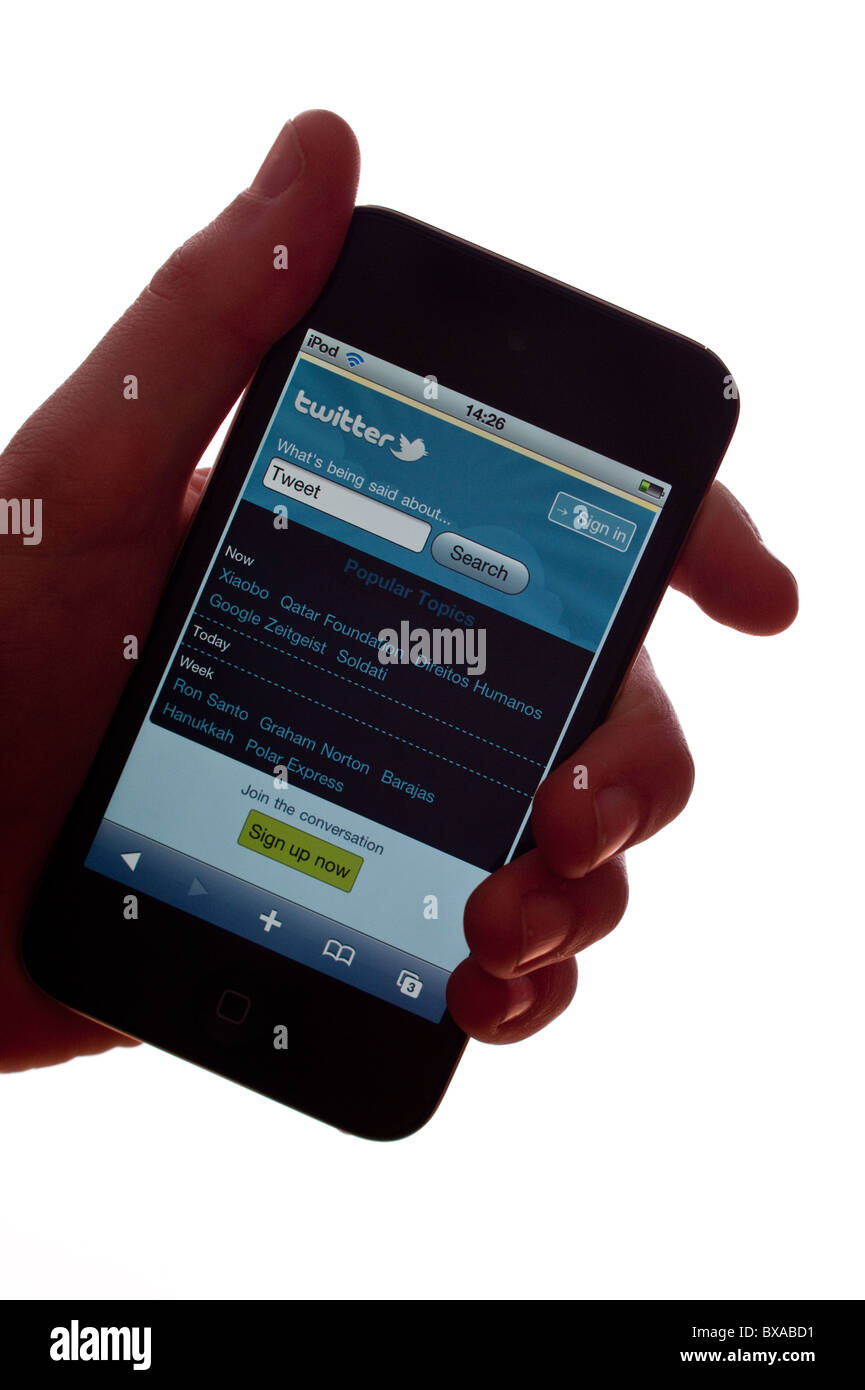 Mobile tweet generation hi-res stock photography and images - Alamy