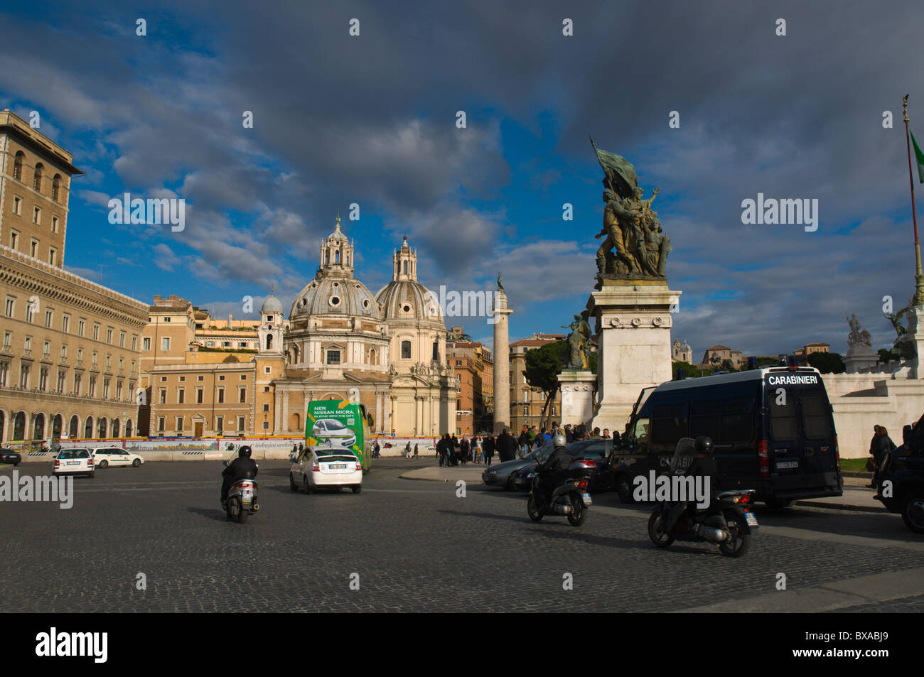 Car driving rome hi-res stock photography and images - Alamy