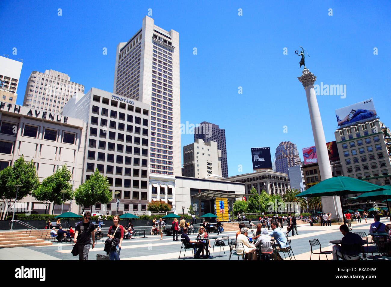 Union square san francisco hi-res stock photography and images - Alamy