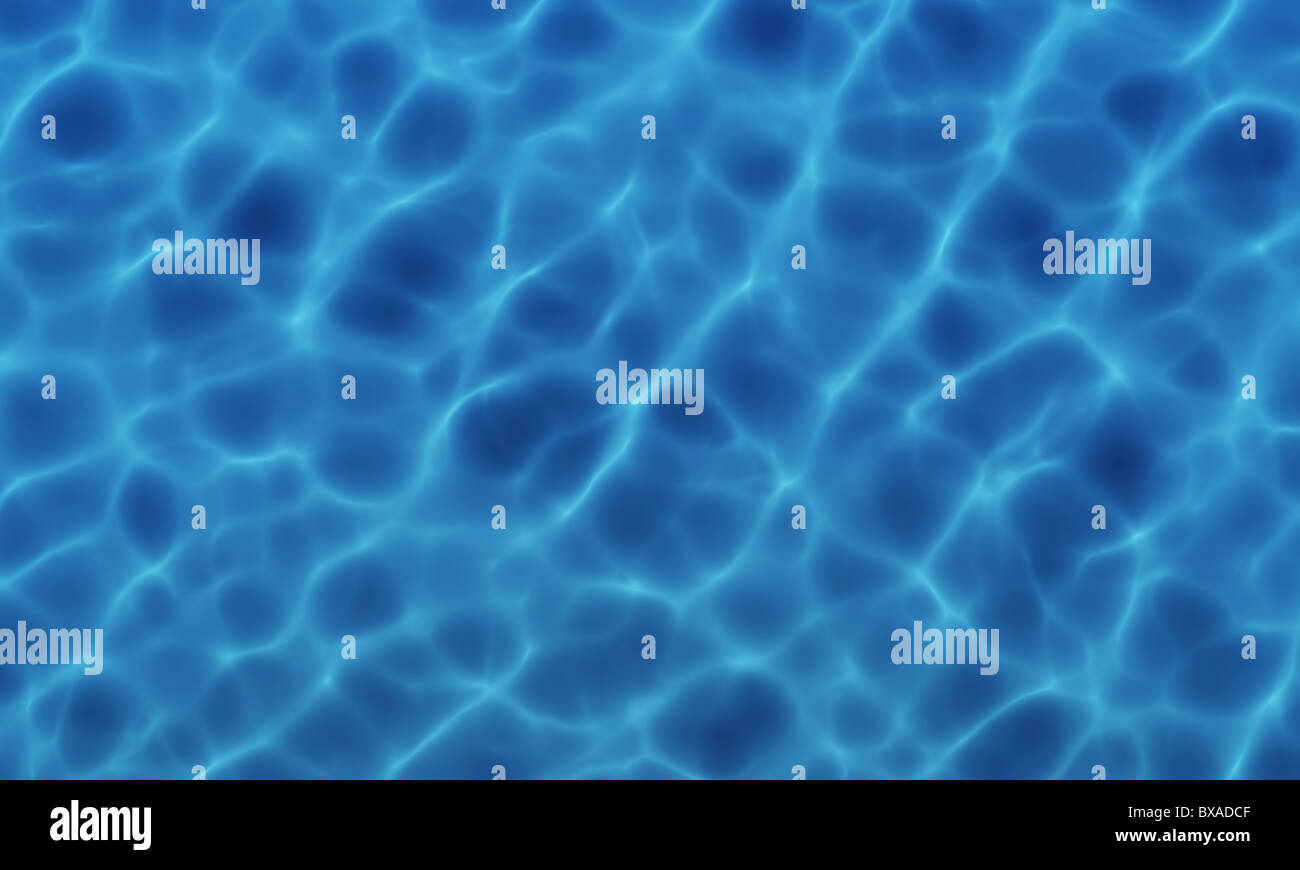 Water Surface with caustics. 3D water background Stock Photo - Alamy