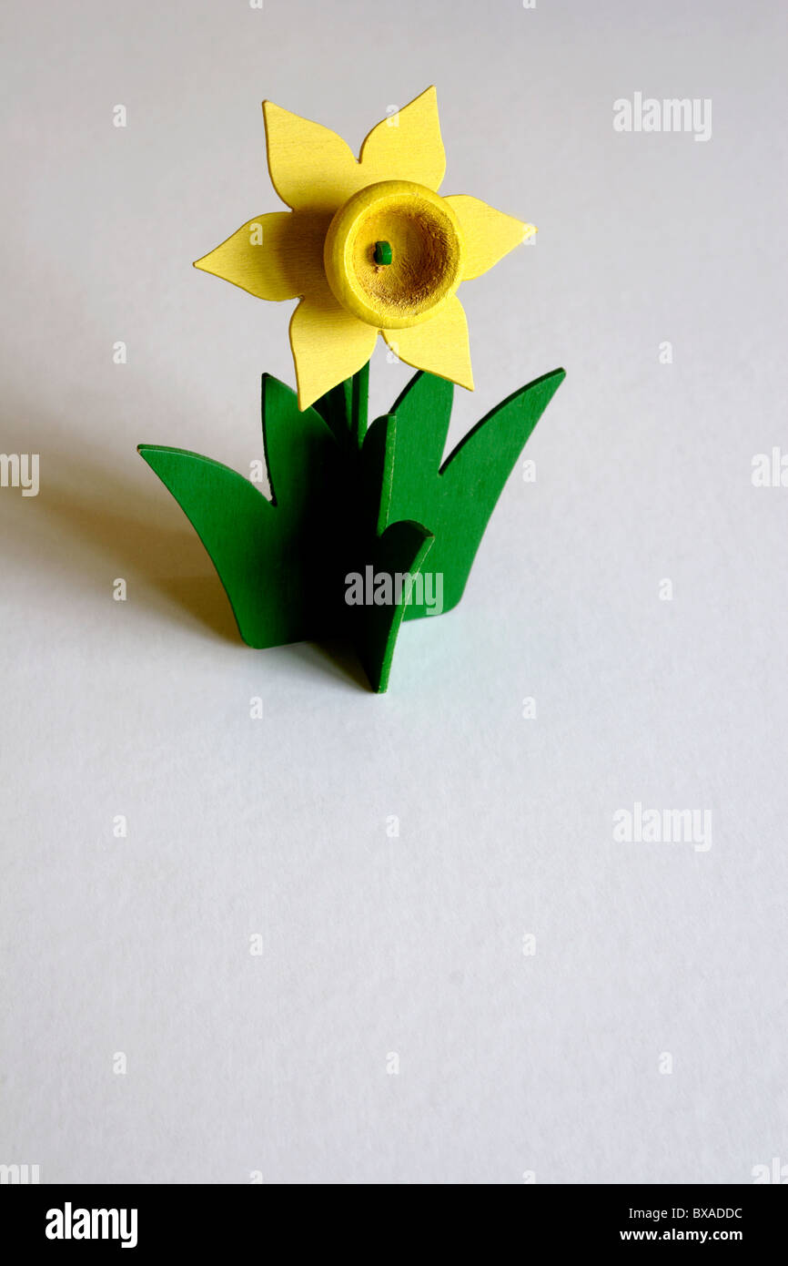 Model Daffodil flower Stock Photo - Alamy