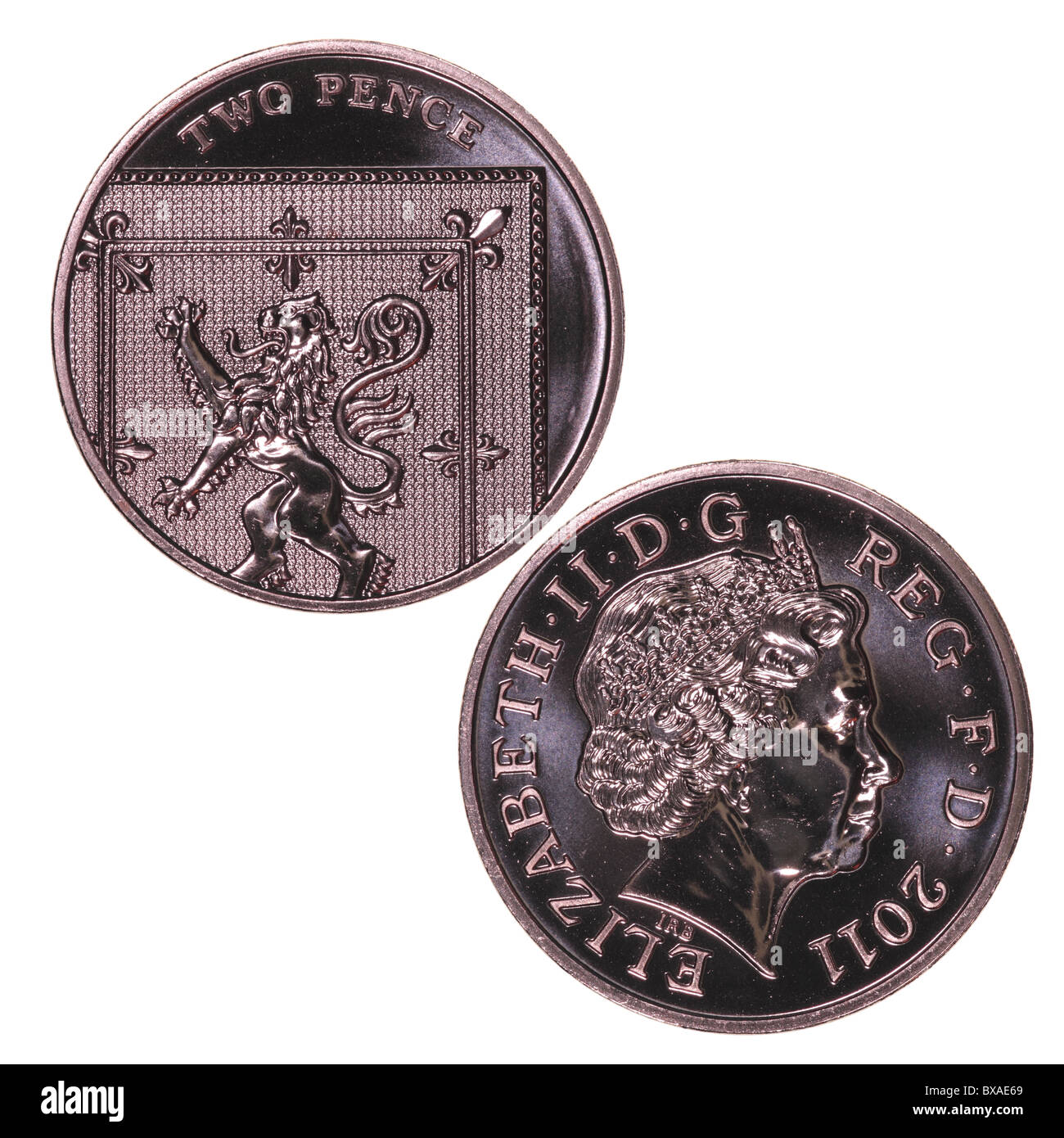 Current british coins hi-res stock photography and images - Alamy