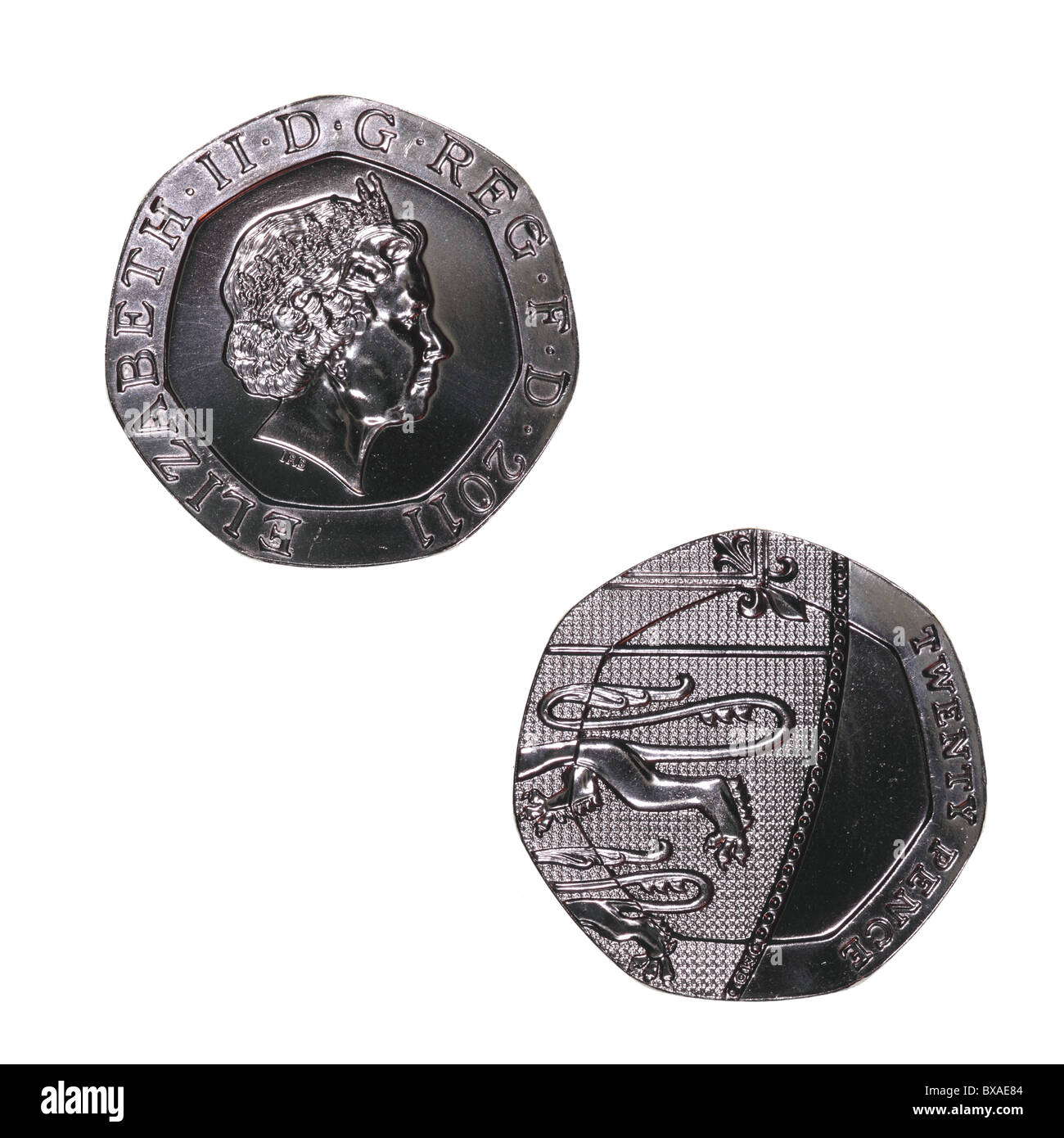 Current british coins hi-res stock photography and images - Alamy