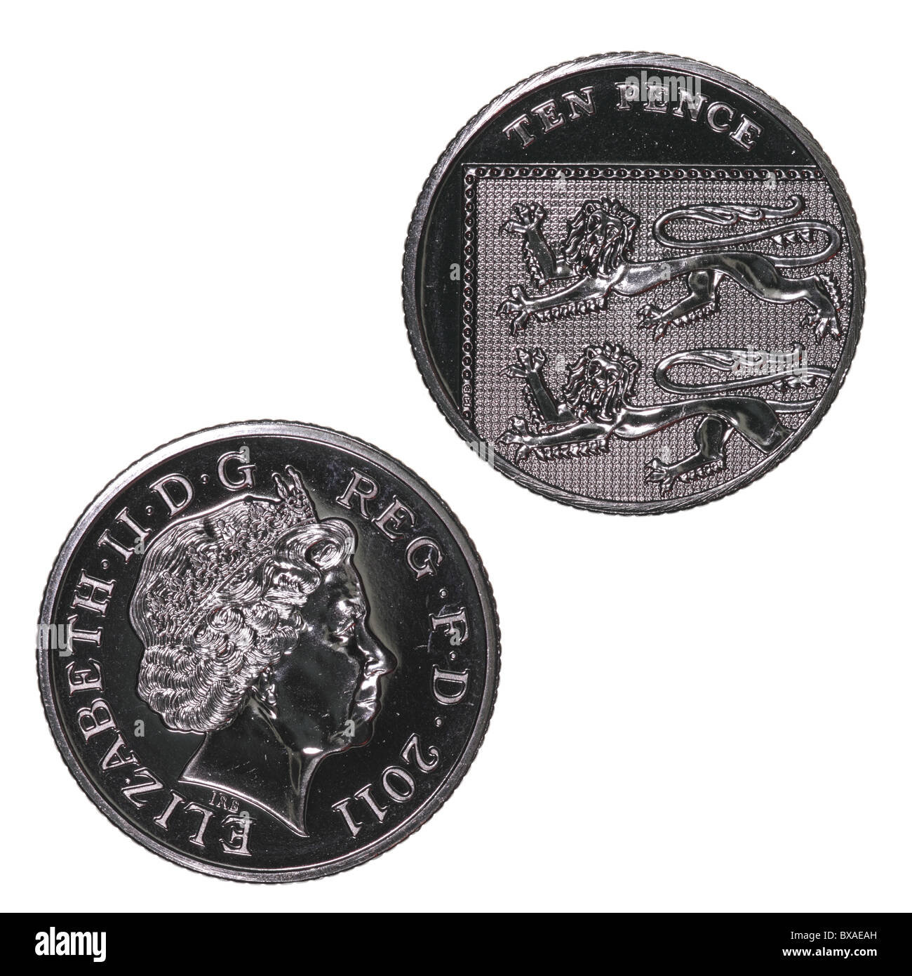 Current british coins hi-res stock photography and images - Alamy