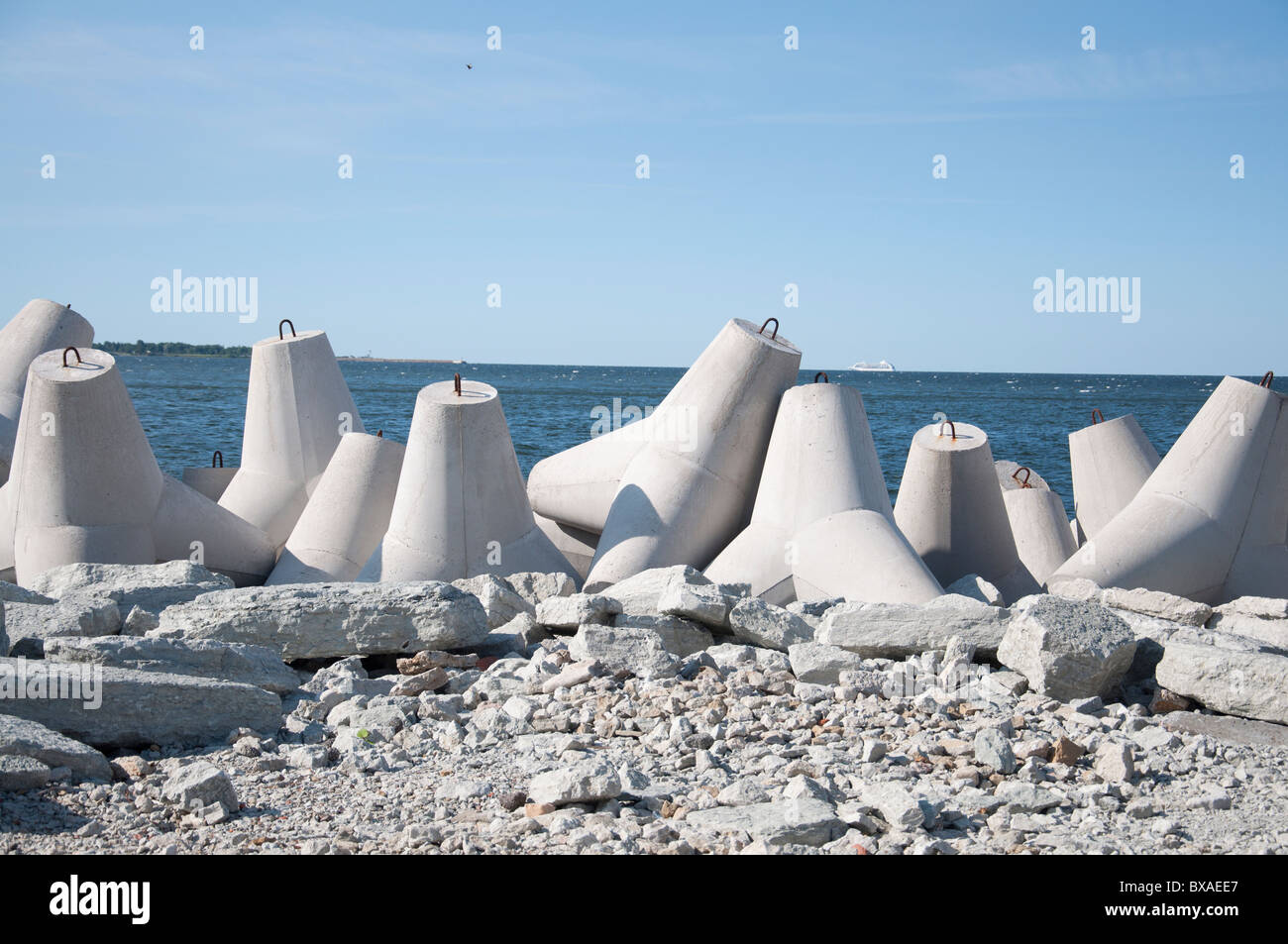 The sea defense in Tallinn, Estonia Stock Photo - Alamy