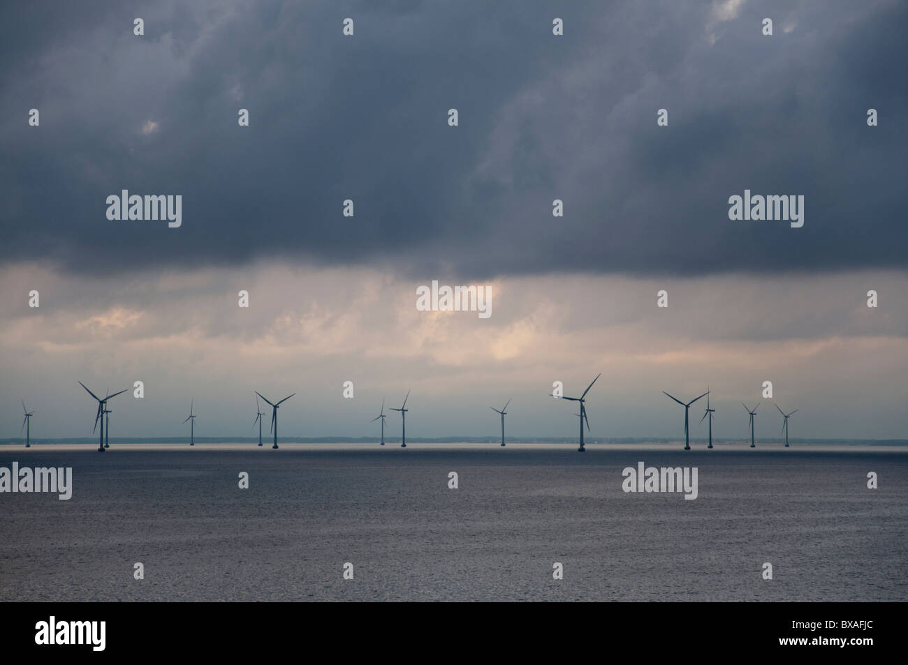 A group of wind turbine generators Stock Photo - Alamy