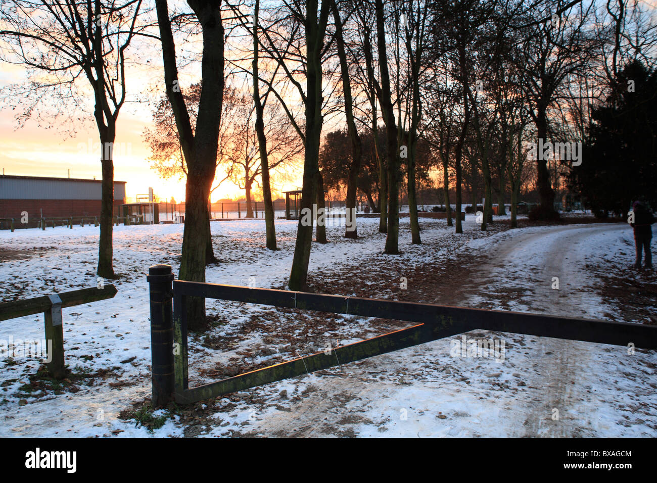 Nottingham colwick country park winter hi-res stock photography and ...