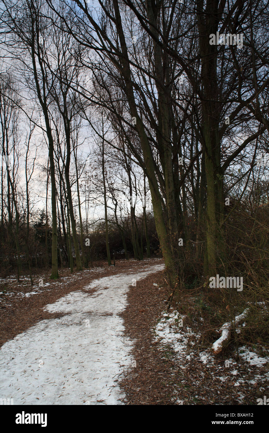 Nottingham winter snow city hi-res stock photography and images - Alamy