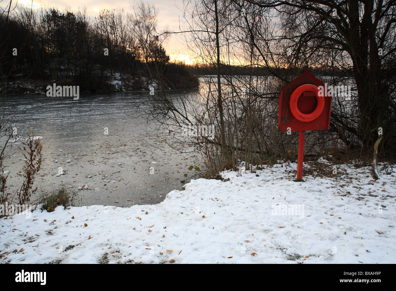 Winter Parkland Scenes Nottingham England Stock Photo - Alamy