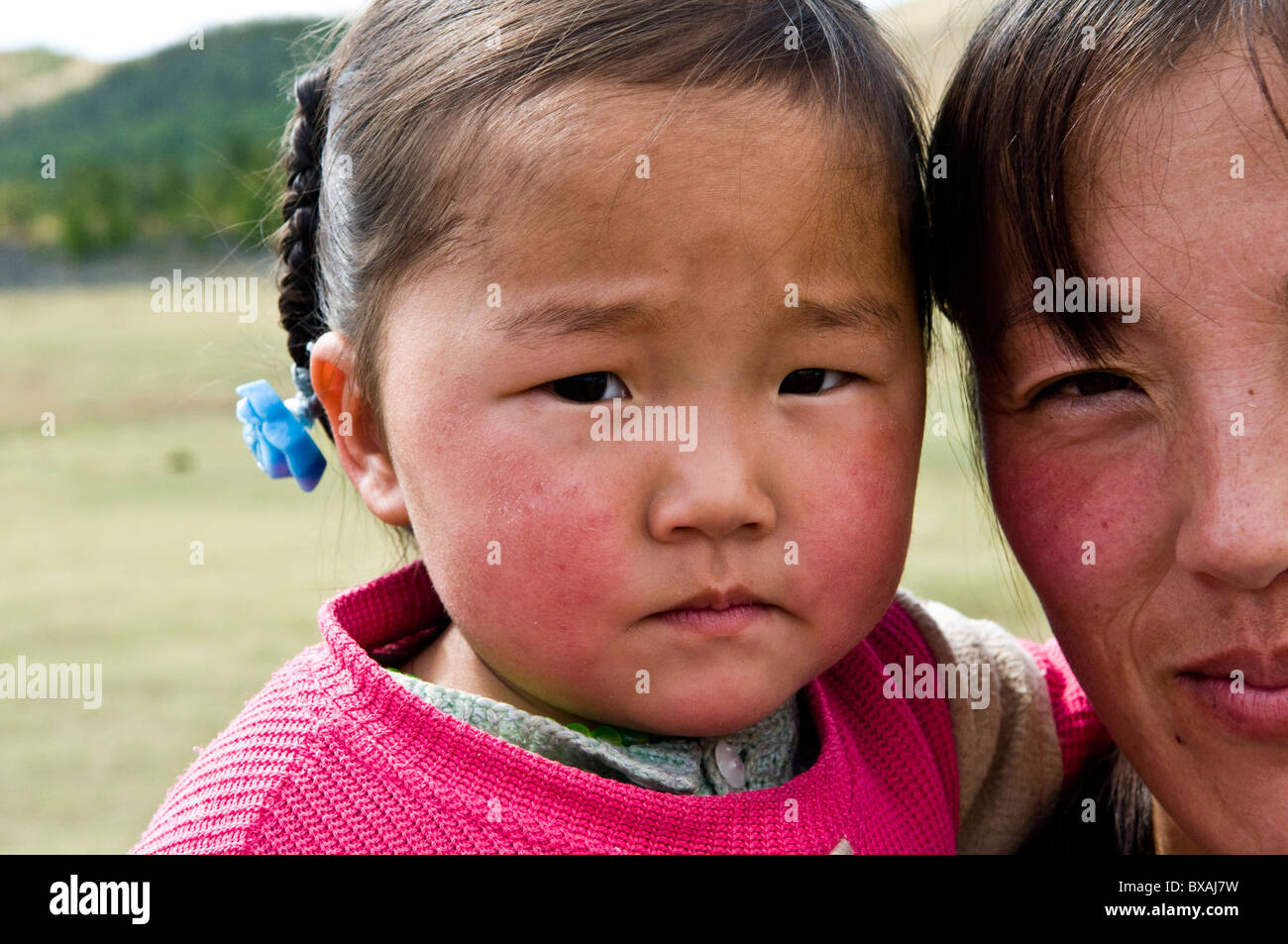 A Mongolian mother with her child Stock Photo - Alamy A Mongolian mother with her child Stock Photo - Alamy