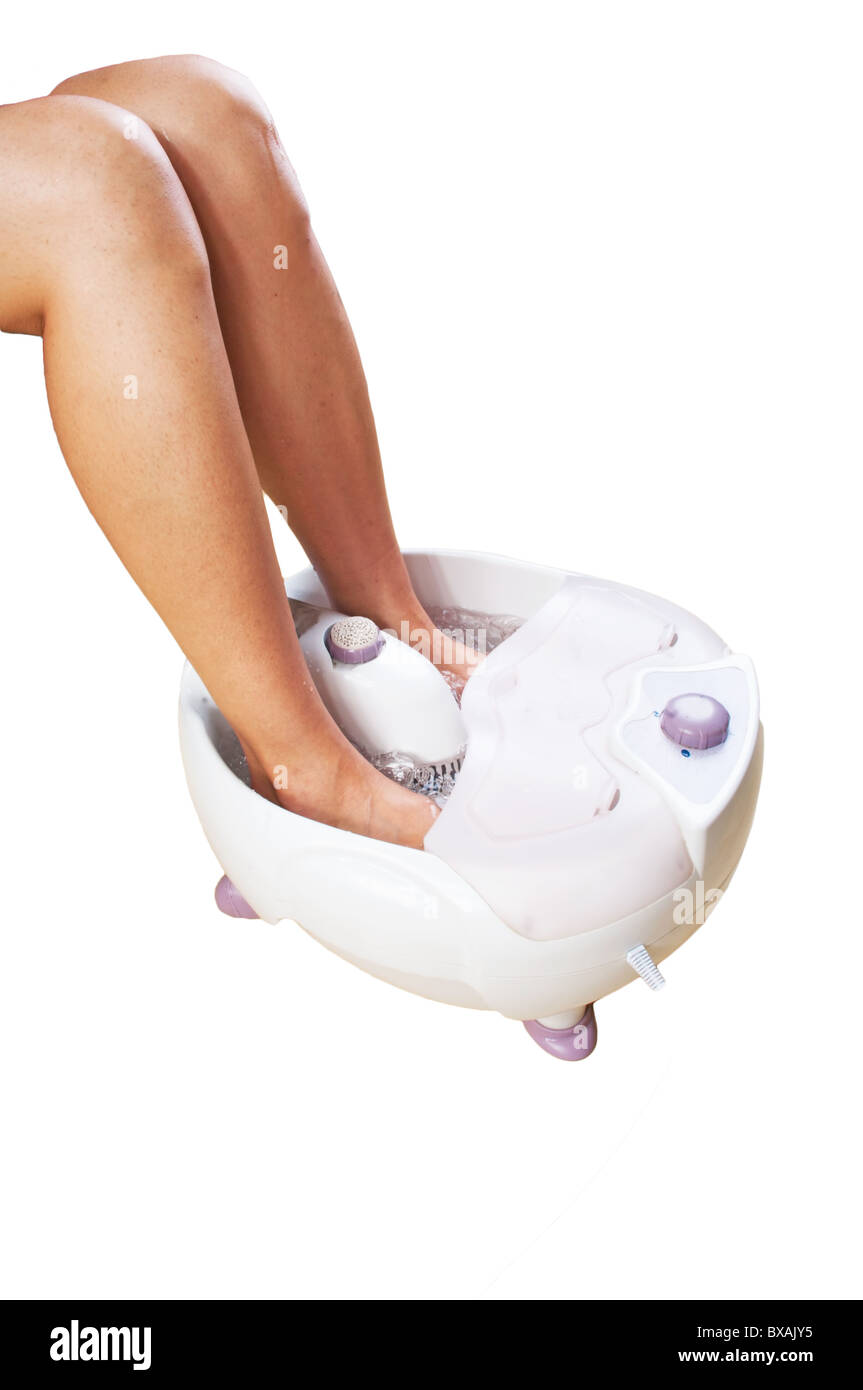 Steam bath for the feet hi-res stock photography and images - Alamy