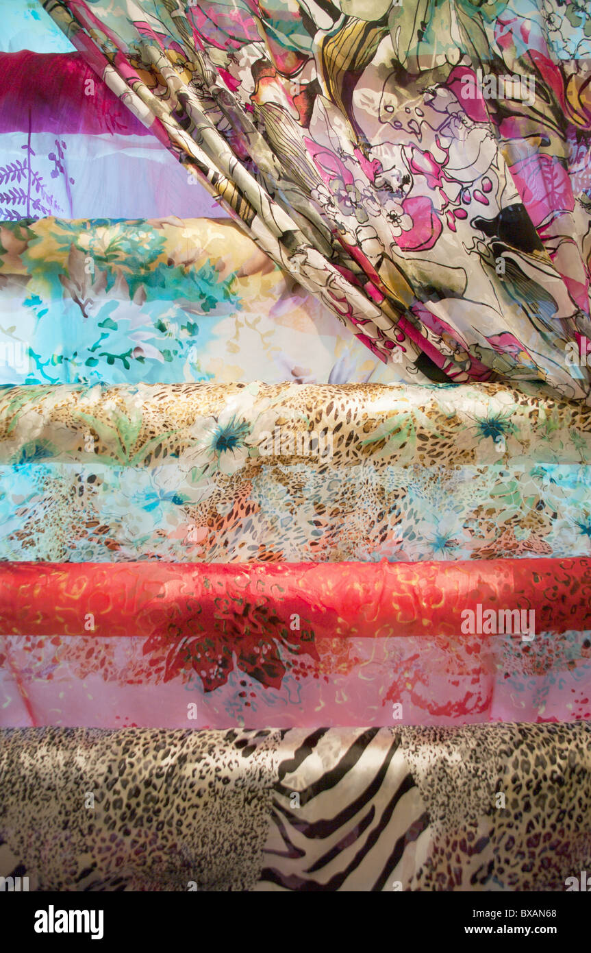 Fabric samples display pattern hi-res stock photography and images - Alamy