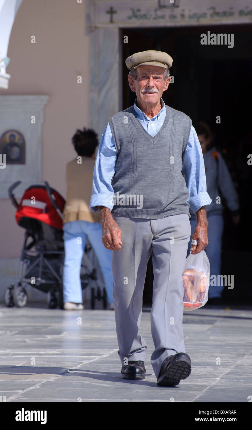 Old greek man hi-res stock photography and images - Alamy