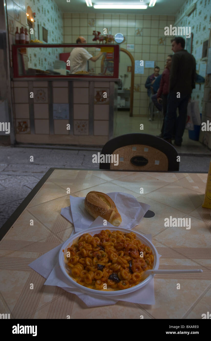 Typical Sicilian pasta dish Palermo Sicily Italy Europe Stock Photo - Alamy