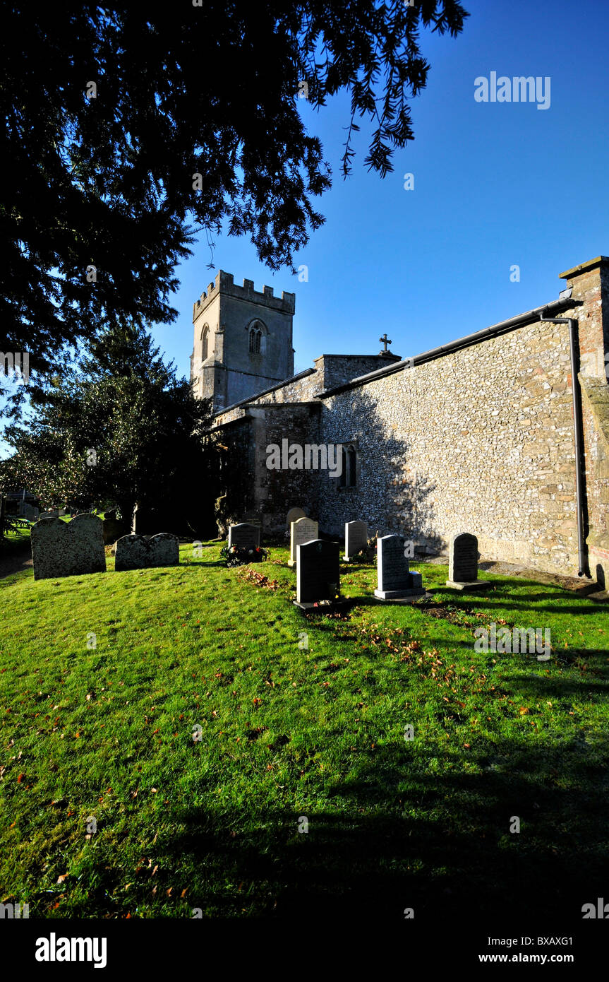 Baydon Parish Church Wiltshire UK Stock Photo - Alamy