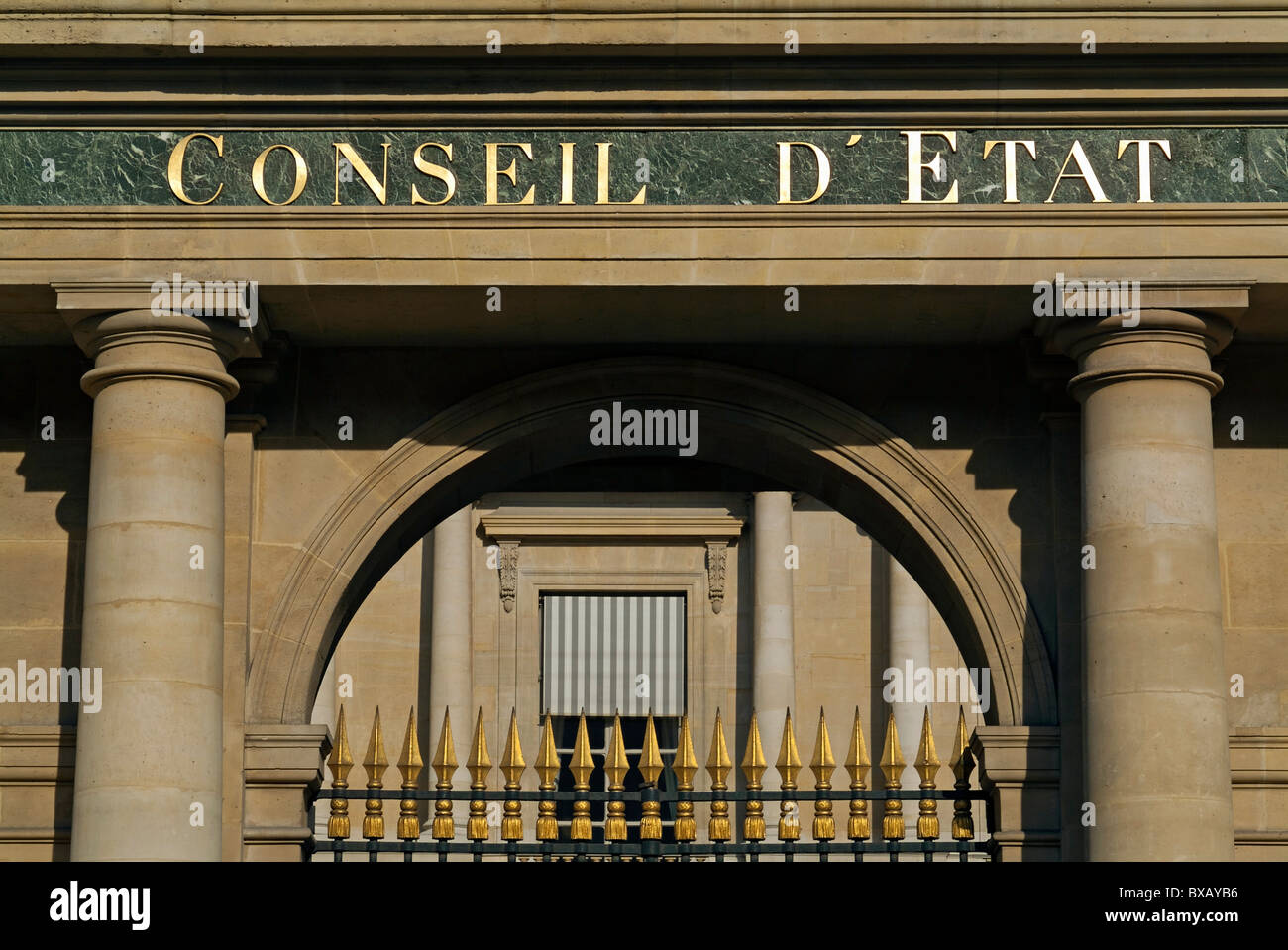 The Conseil d'Etat, a government building in Paris, France Stock Photo ...