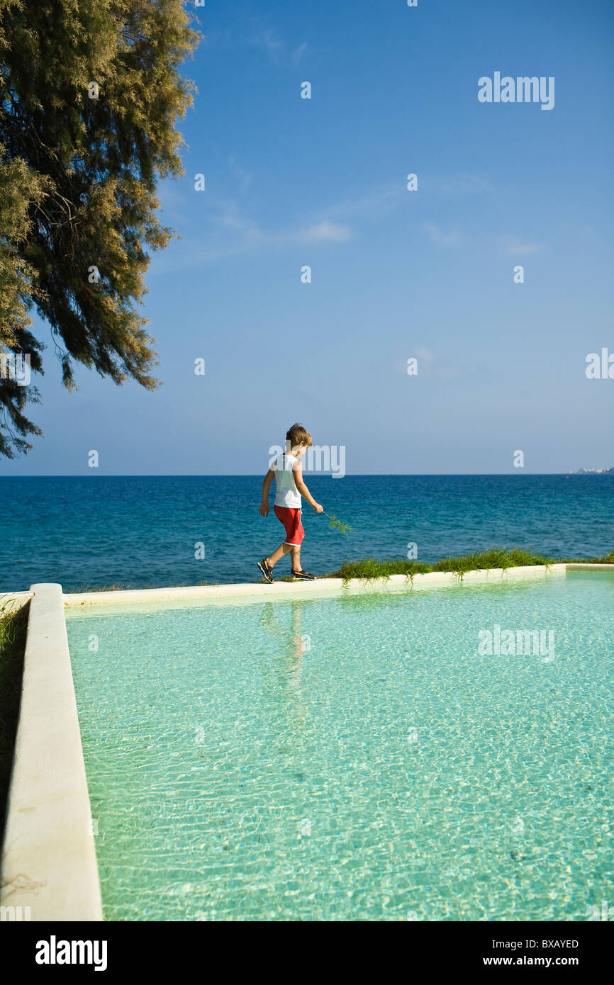 Walking on water, human hi-res stock photography and images - Alamy