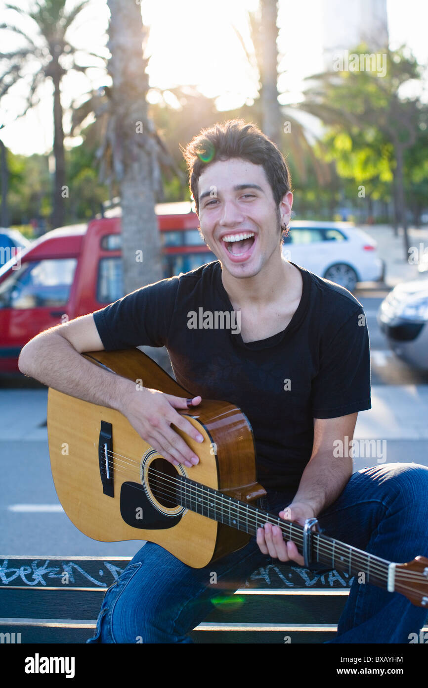 Guitar enthusiast hi-res stock photography and images - Alamy