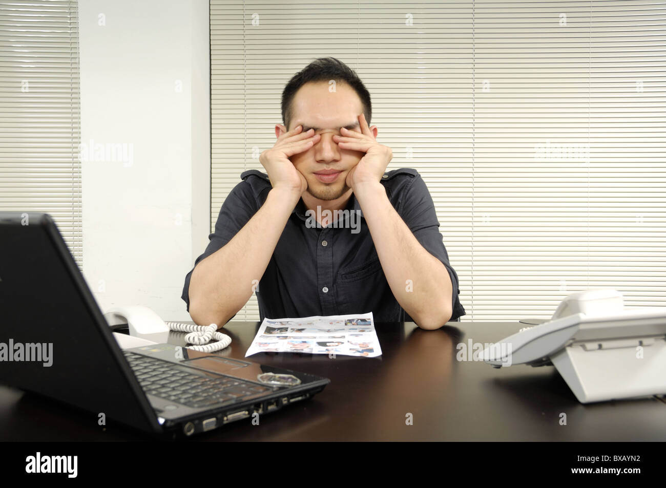 Depressed computer hi-res stock photography and images - Alamy