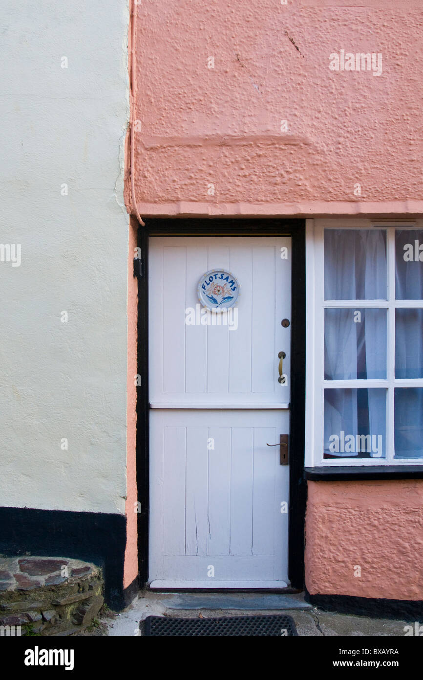 A small cottage at the harbour in the fishing village of Port Isaac on ...