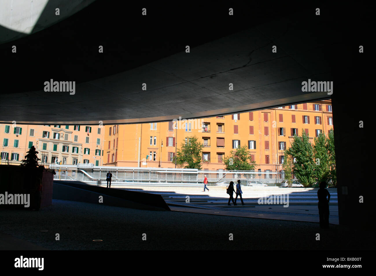 maxxi museum of modern art in rome italy Stock Photo - Alamy