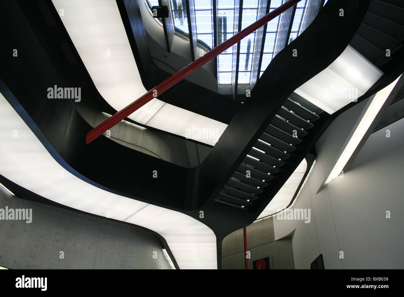 maxxi museum of modern art in rome italy Stock Photo - Alamy