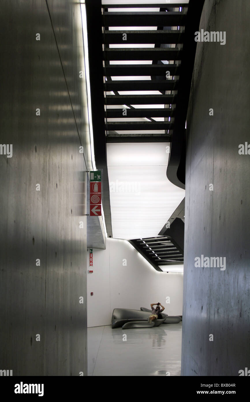 maxxi museum of modern art in rome italy Stock Photo - Alamy