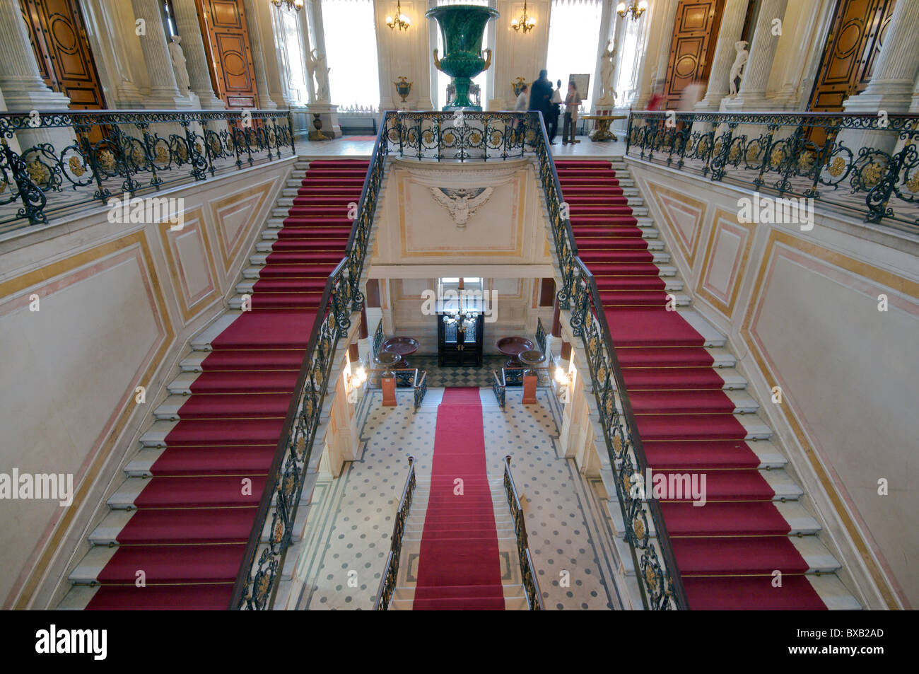 The Hermitage Grand Stairs St Petersburg Russia Stock Photo - Alamy