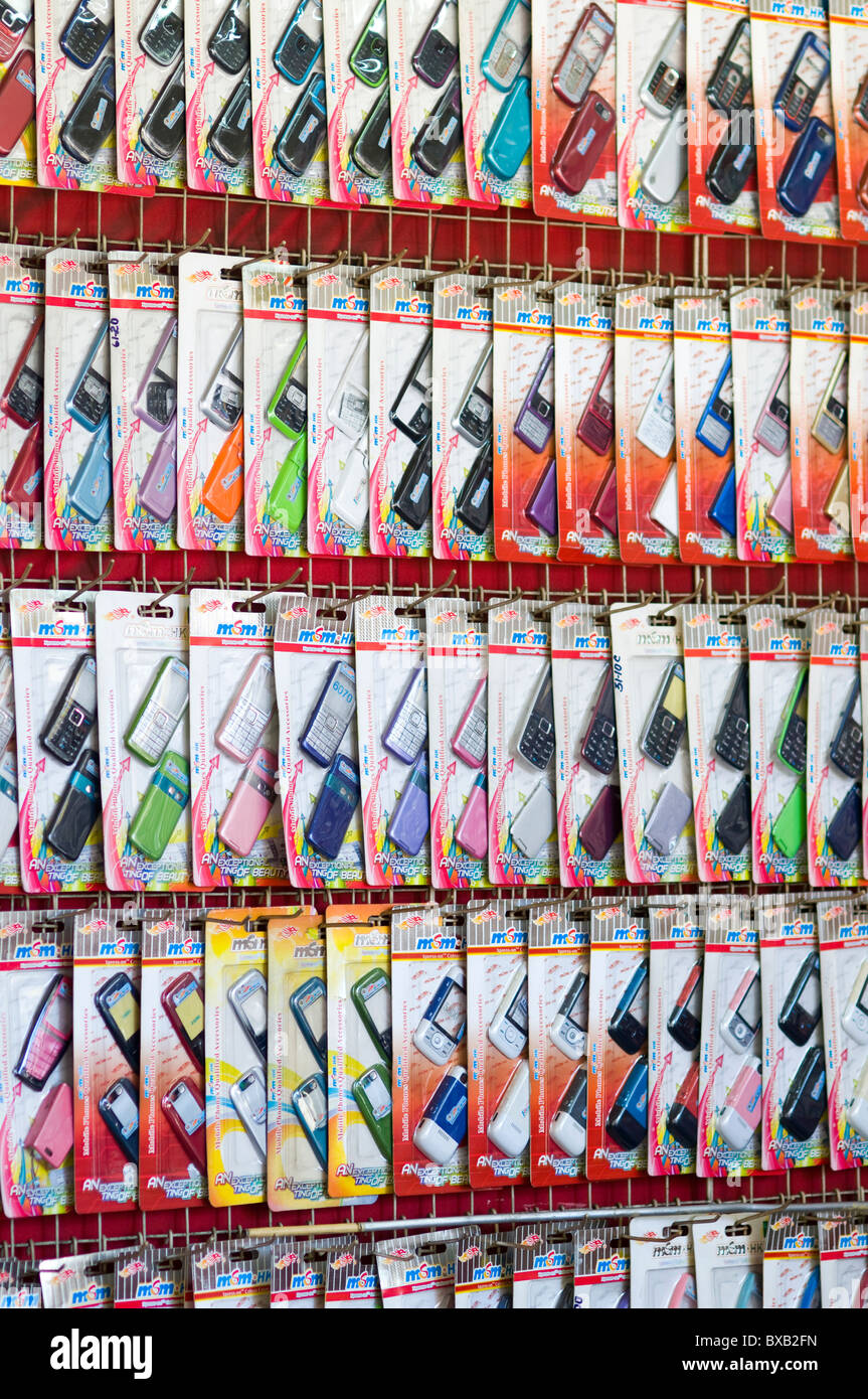 cell phone stall, cebu city, philippines Stock Photo - Alamy