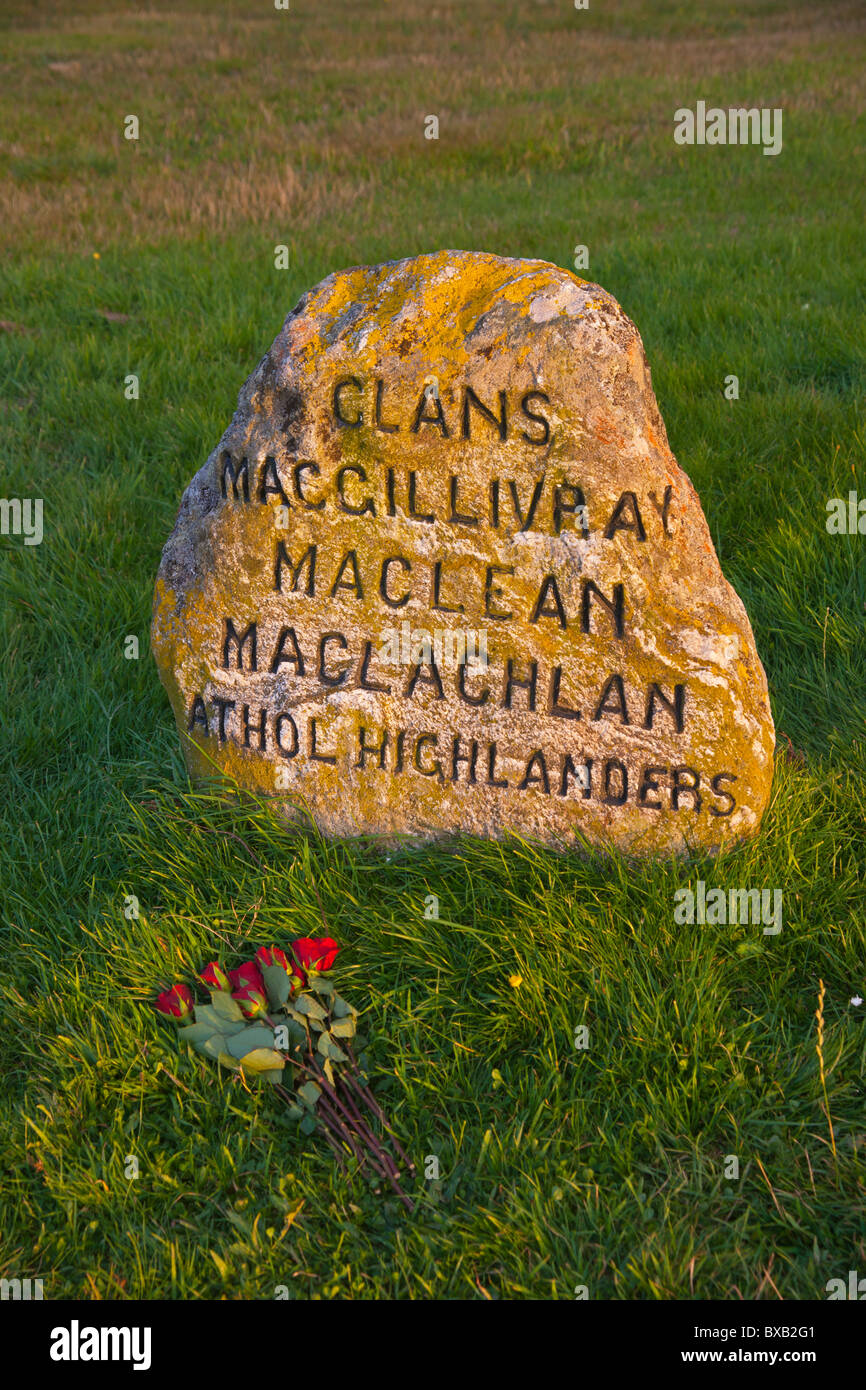 Battlefield culloden near inverness highland hi-res stock photography ...