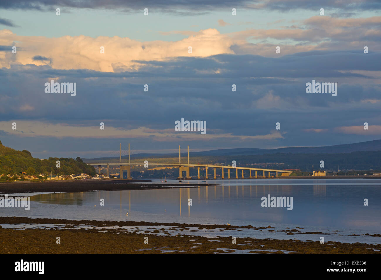 Beauly Firth, Kessock Bridge, Inverness, Highland Region, Scotland ...